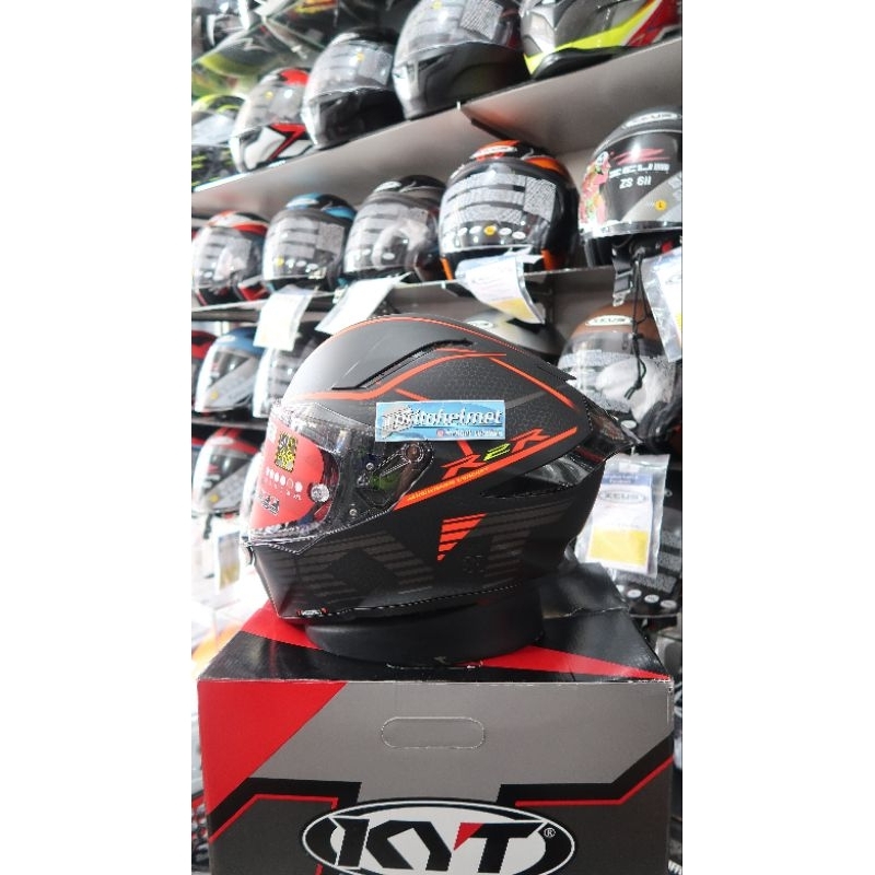 Jual KYT R2R Concept Black Red | Shopee Indonesia