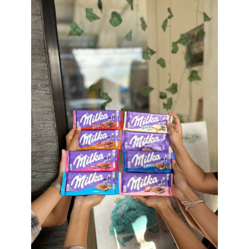 Jual Milka Chocolate All Variant 100gr | Shopee Indonesia