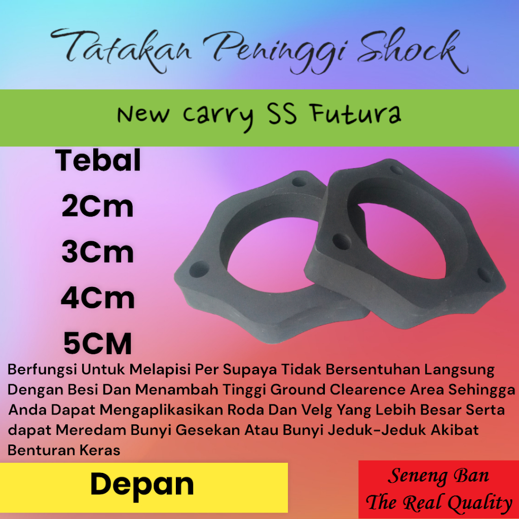 Jual Karet Tatakan Peninggi Support Shock Depan New Carry SS Futura ...