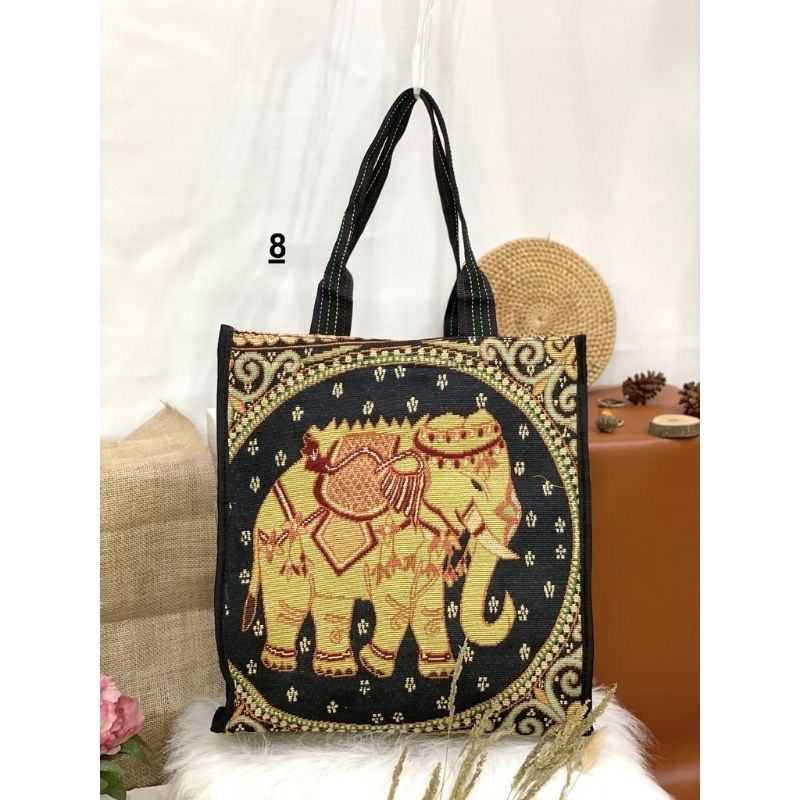 Jual Tas thailand kanvas jumbo tas kanvas jumbo ukuran besar / tas ...