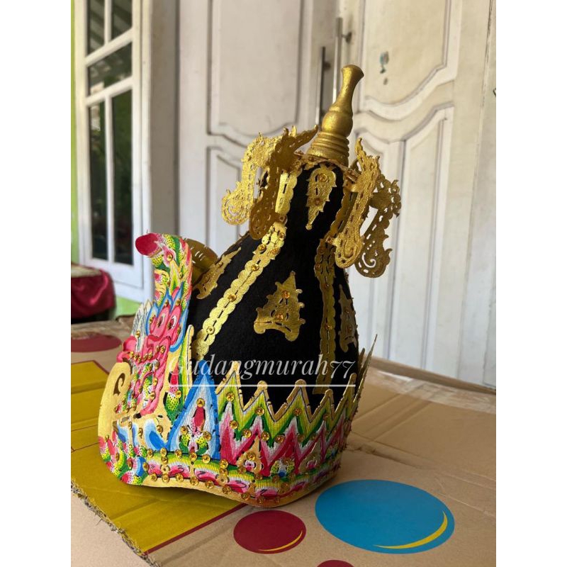 Jual MAHKOTA RAJA KRESNA RAMA BALADEWA IRAHIRAHAN WAYANG ORANG MAHKOTA ...