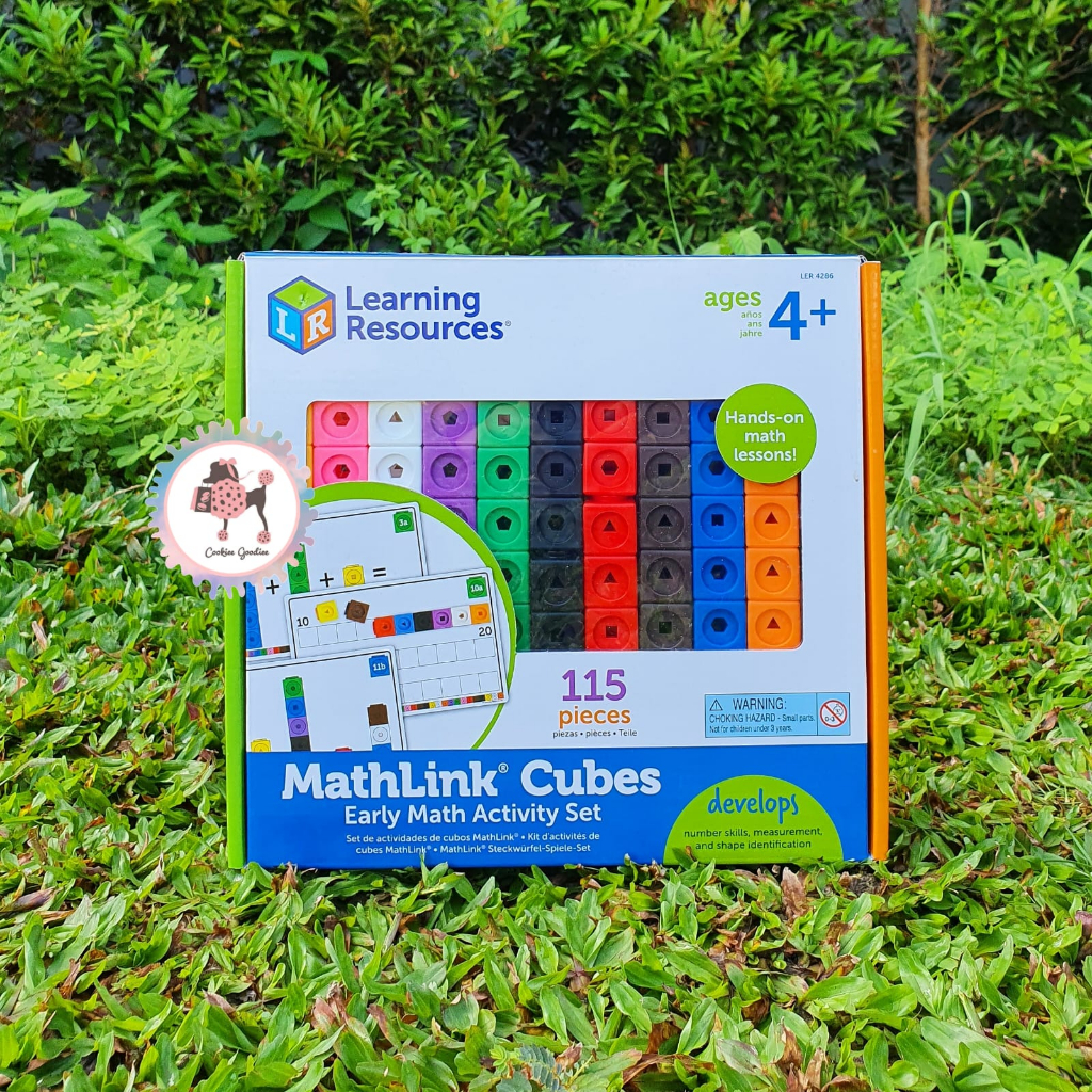 Jual Learning Resources Early Math Mathlink Cube Activity set | Shopee Indonesia