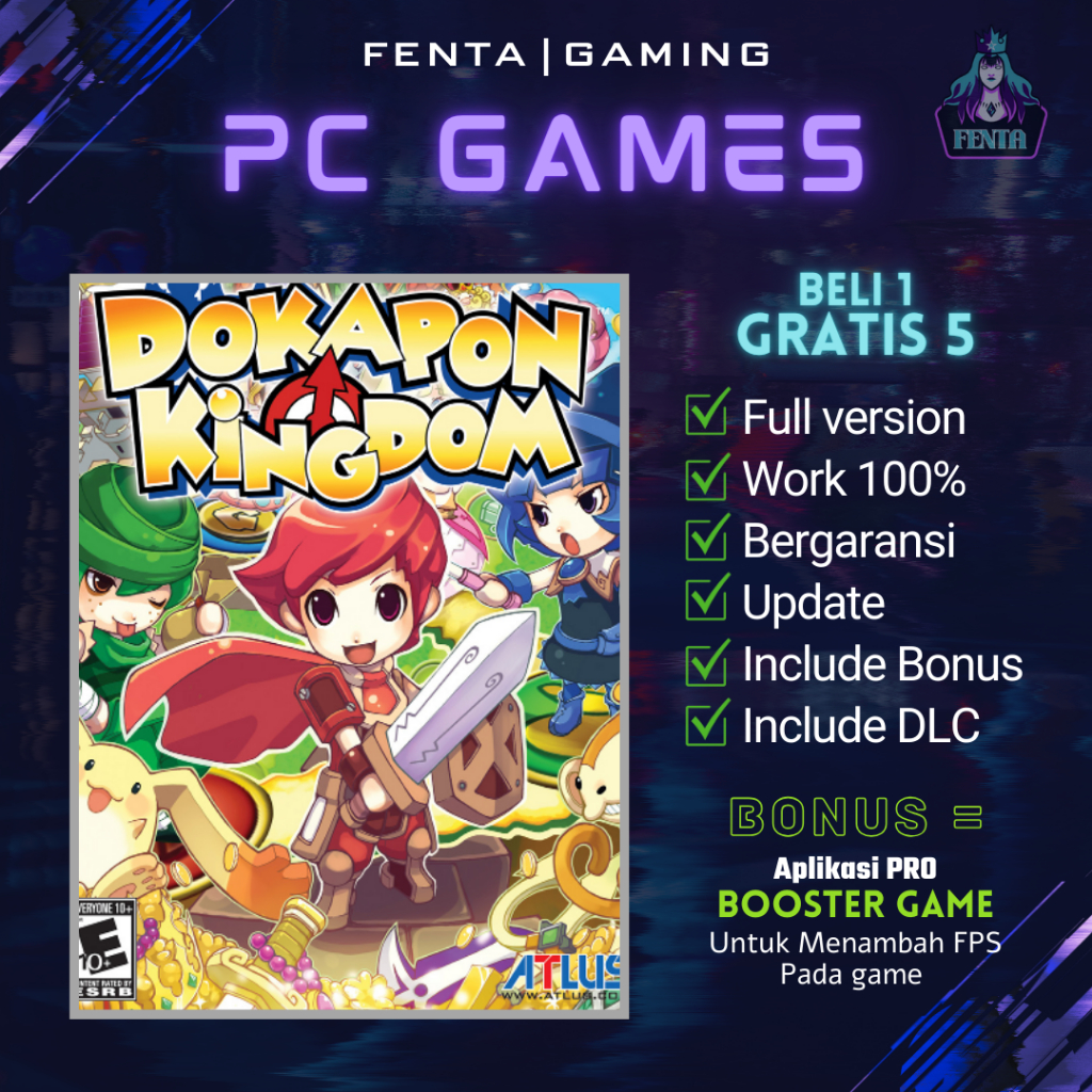 Jual DOKAPON KINGDOM CONNECT - GAME PC - GAME LAPTOP | Shopee Indonesia