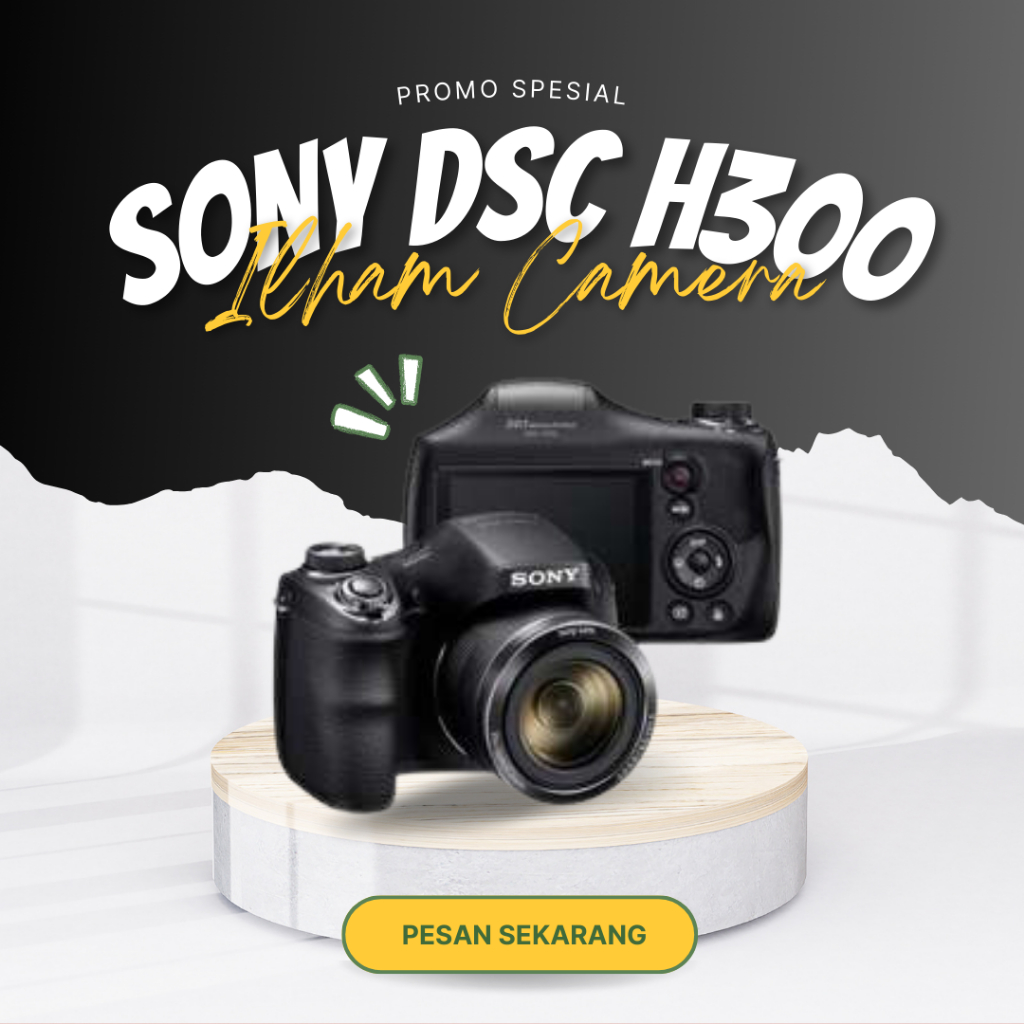 Jual KAMERA PROSUMER SONY DSCH 300 TERMURAH | Shopee Indonesia