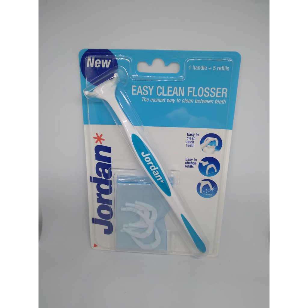 Jual Jordan DENTAL FLOSS Easy Clean Flosser | Shopee Indonesia