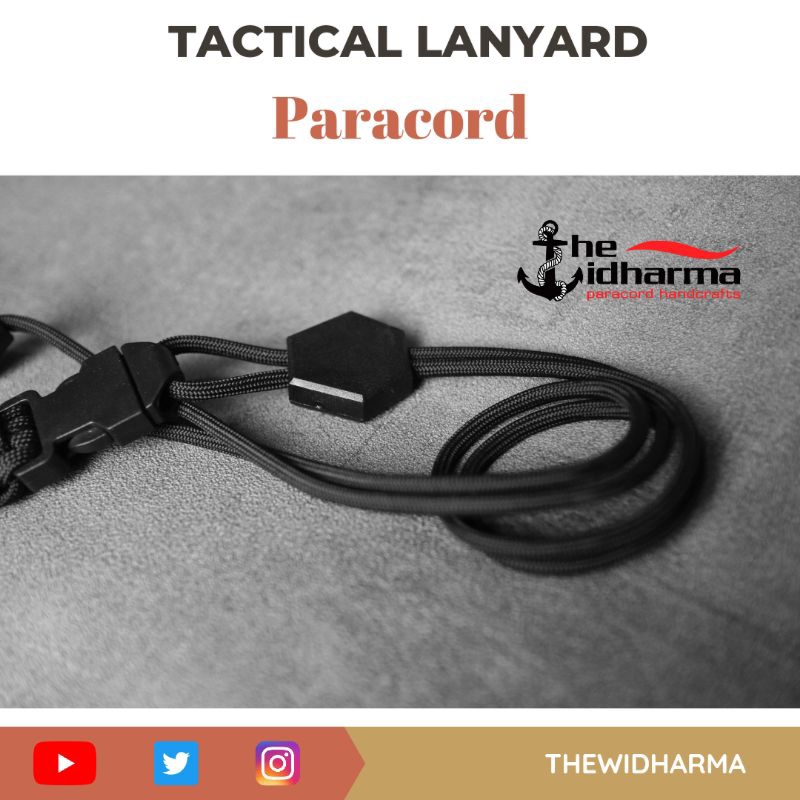 Jual Lanyard Tactical Militer ID Card Paracord | Shopee Indonesia