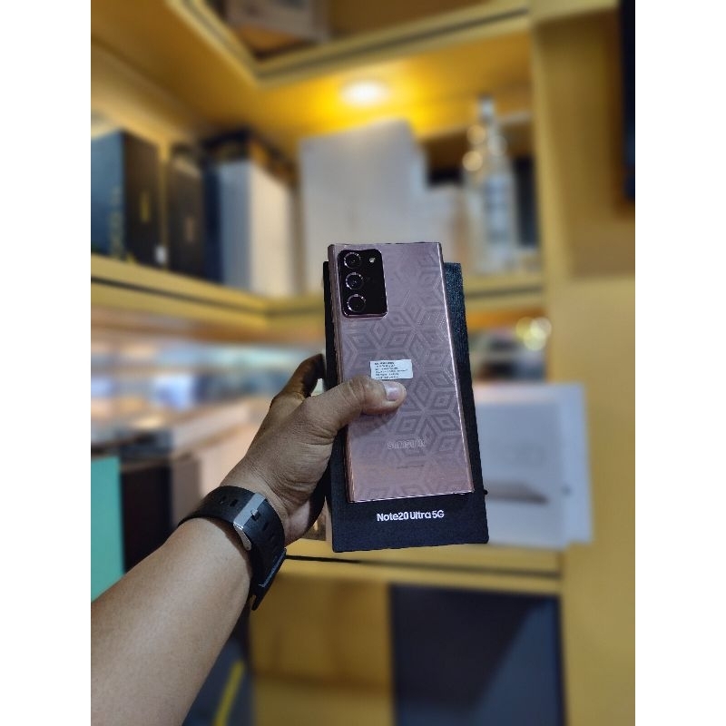 Jual Samsung Note 20 Ultra 5G 12/256Gb Sein Fullset Original likenew | Shopee Indonesia