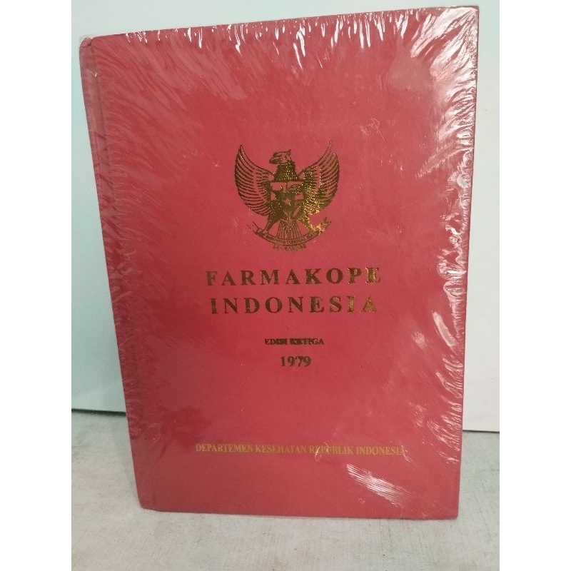 Jual BUKU FARMAKOPE INDONESIA EDISI 3 | Shopee Indonesia