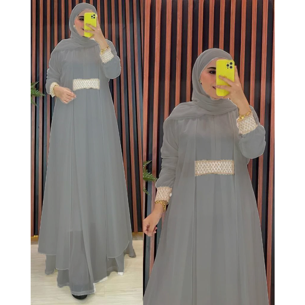 Jual Salsa Maxy Dress I Gamis murah I Kondangan l Jumbo l Fashion ...