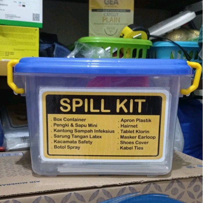 Jual Spill Kit Infeksius Rumah Sakit Klinik Puskesmas / spil kit medis ...