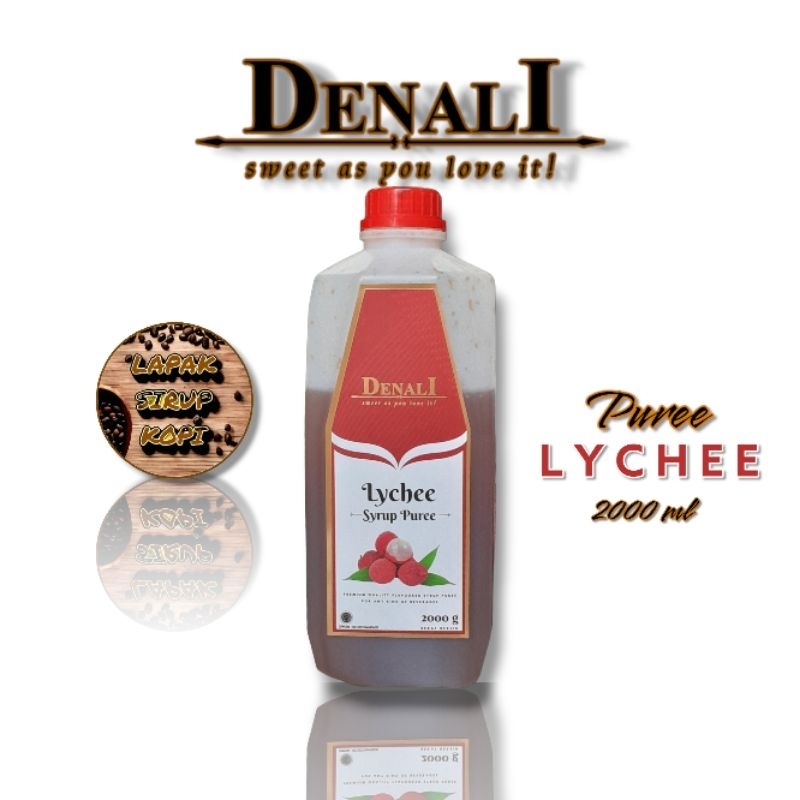 Jual Denali - Lychee puree 2kg - Denali puree - Fruit mix - sirup ...