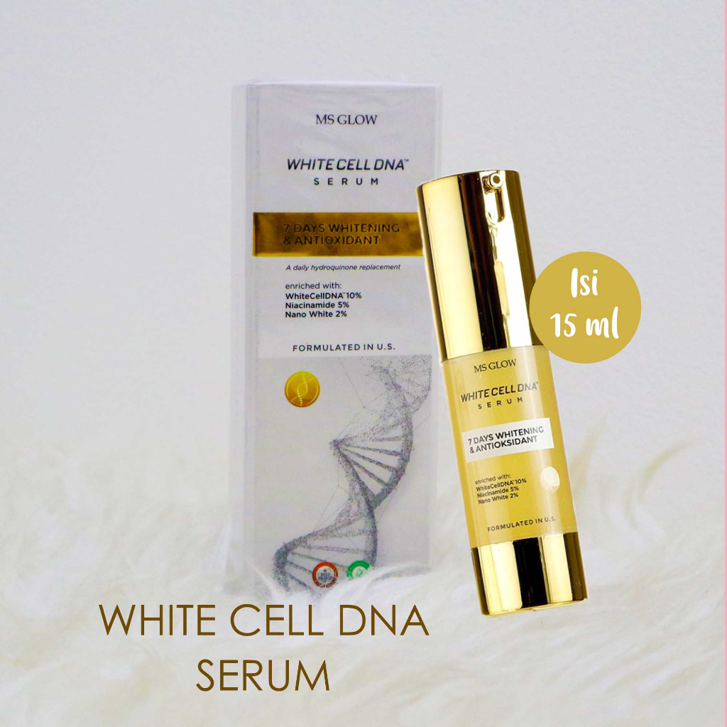 Jual Ms Glow Serum White Cell DNA | Shopee Indonesia