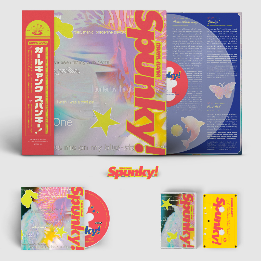 Jual Limited Bundle Grrrl Gang - Spunky! (Vinyl, CD + Cassette) | Shopee Indonesia