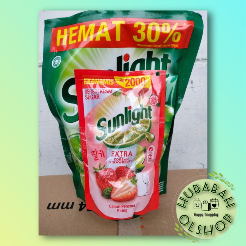 Jual Sunlight Extra Jeruk Nipis 100 650ml Refill Bonus Sunlight Korean ...