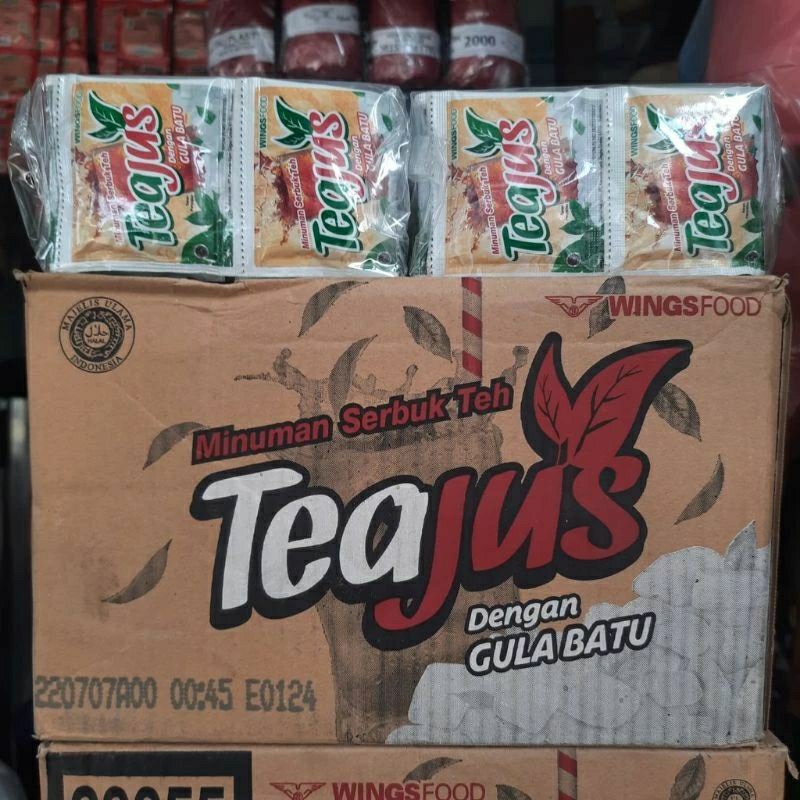 Jual Teajus gula batu 1 dus | Shopee Indonesia
