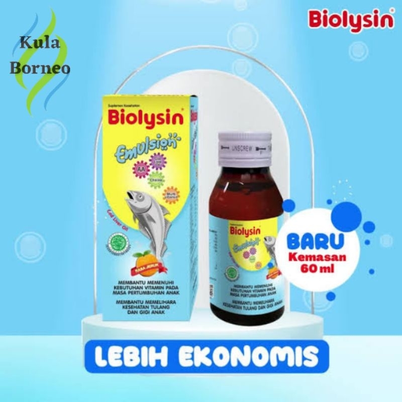 Jual Biolysin Emulsion 60 ml | Shopee Indonesia