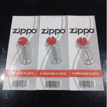 Jual Zippo Original Genuine Flint Batu Korek Api Zippo Packing Putih ...