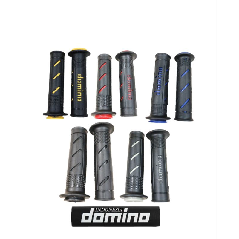 Jual Domino Handgrip Motor Grip Garis Universal Semua Motor | Shopee ...