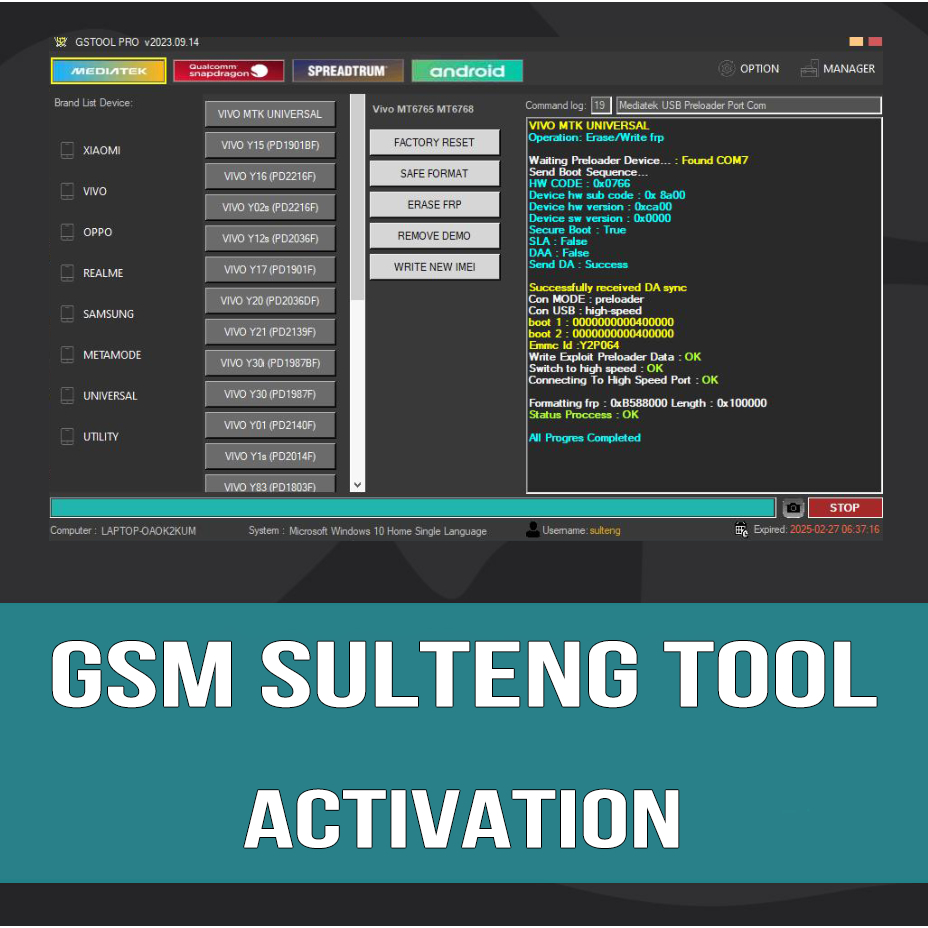 Jual GS TOOL | GSM SULTENG PROSES INSTAN | Shopee Indonesia