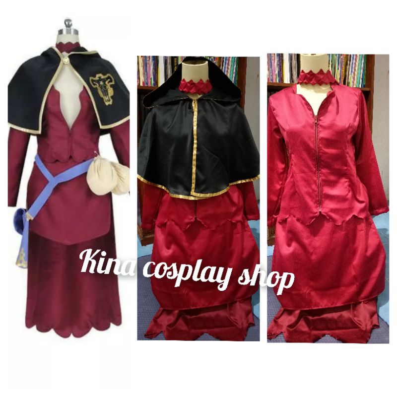 Jual Black Clover Yuno, Asta, Noelle, Charmy, Finral Cosplay Costume ...