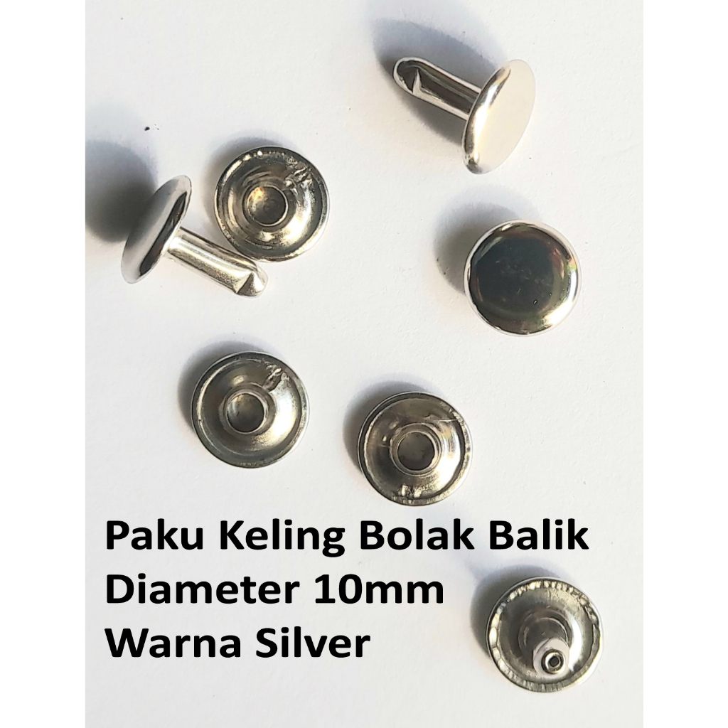 Jual Paku Centang Keling Baju Celana Tas 10mm | Shopee Indonesia