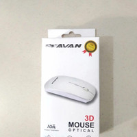 Jual Mouse Wireless Avan 3D Opitical Slim | Shopee Indonesia