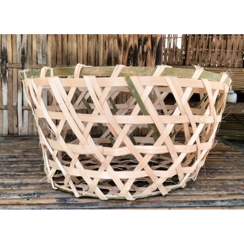 Jual KERANJANG BAMBU KOKOH &KUAT 10 PCS | Shopee Indonesia