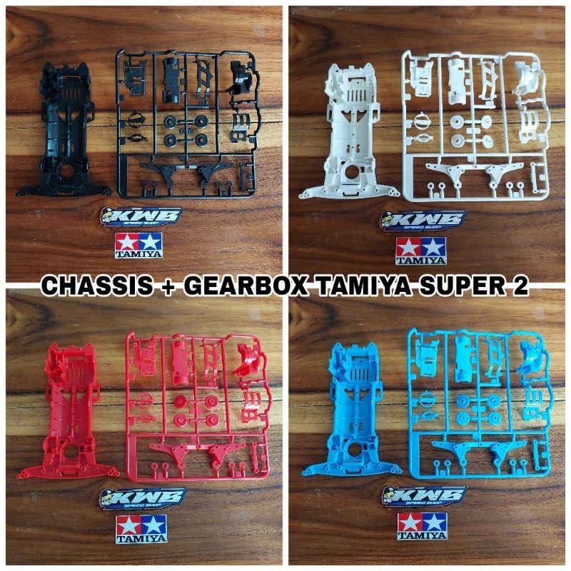 Jual Chassis tamiya super 2 CHASSIS TAMIYA SUPER 2 SET GEARBOX | Shopee ...