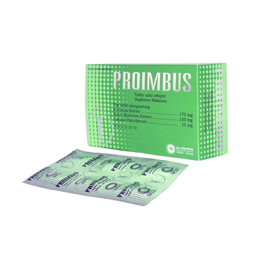 Jual Proimbus Box 30's Tablet Mepro / Vitamin Daya Tahan Tubuh | Shopee ...