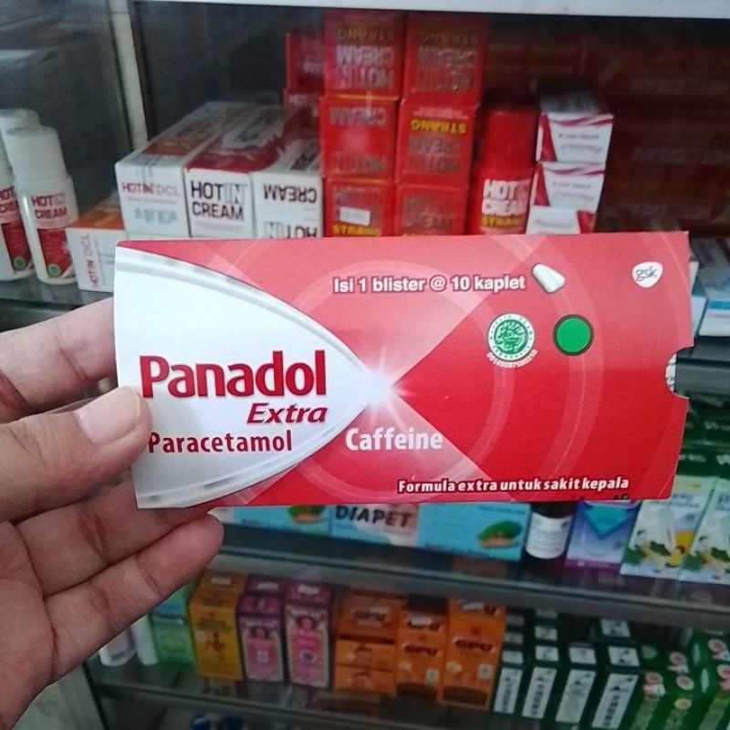 Jual panadol extra panadol merah 1 strip isi 10 tablet | Shopee Indonesia
