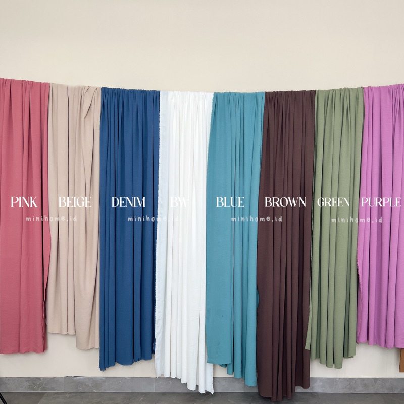 Jual [MINIHOME] NUNO Backdrop Kain Foto Produk Katalog Baju Background ...