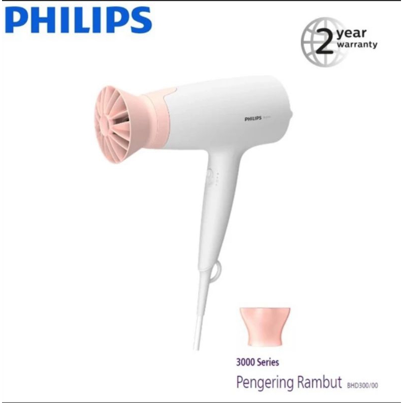 Jual Philips Hair Dryer 3000 Series BHD300/10 BHD 300 Pengering Rambut HAIR DRYER | Shopee Indonesia