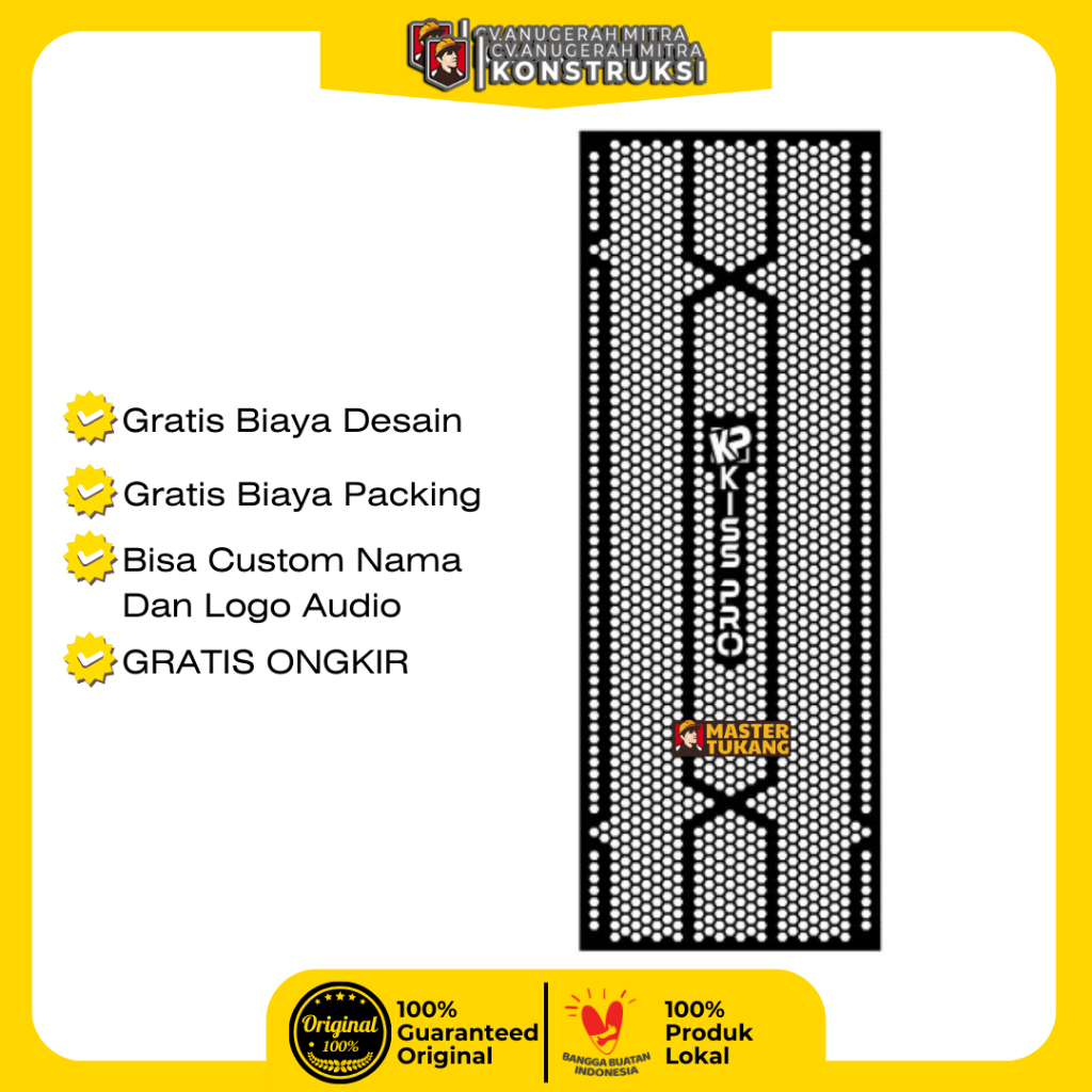 Jual Grill sound system audio costum ukuran dan desain | Shopee Indonesia