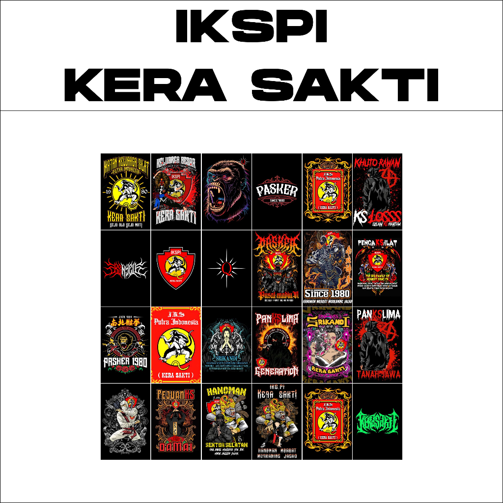 Jual POSTER DINDING PERGURUAN SILAT IKSPI KERA SAKTI KEREN | Shopee Indonesia