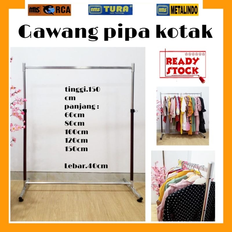 Jual Gantungan gawang baju gawang display serbaguna | Shopee Indonesia