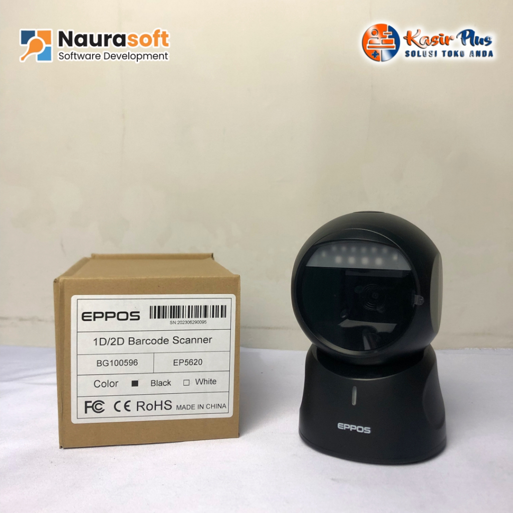 Jual Barcode Scanner Omni EPPOS 1D/2D Garis & QR EP5620 [CMOS] Murah ...