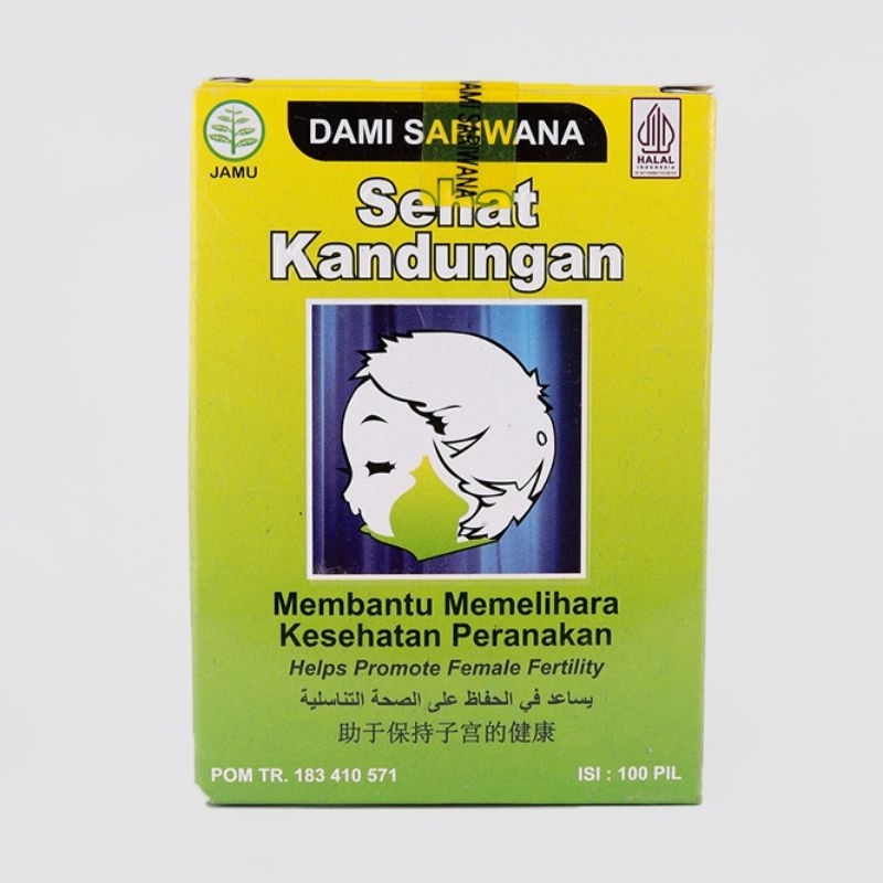 Jual Jamu Pil Sehat Kandungan - Dami Sariwana ( Isi 100 Pil ) | Shopee ...