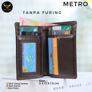 Jual Dompet Kulit Sapi METRO Tanpa Furing Cowok - Dompet Kulit Pria ...