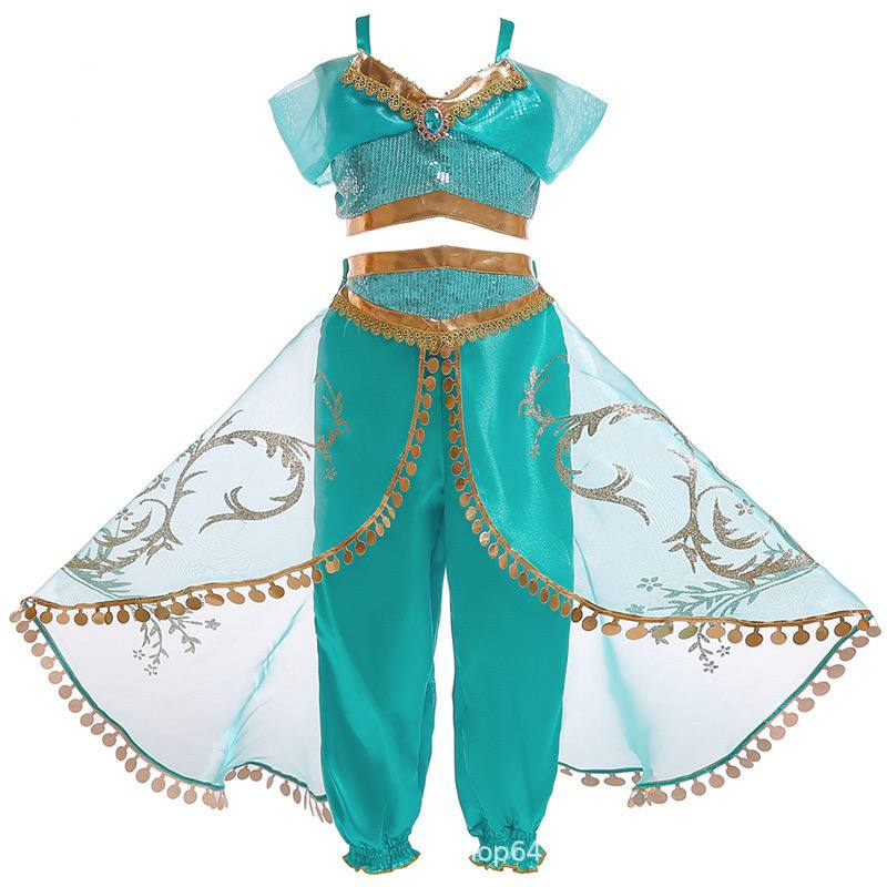 Jual KOSTUM PRINCESS BAJU JASMINE ALADDIN ANAK PRINCES JASMIN ONESIE ...