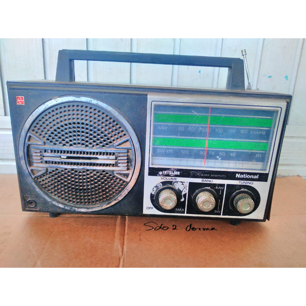 Jual radio jadul rusak kuno antik vintage national langka kolektor ...