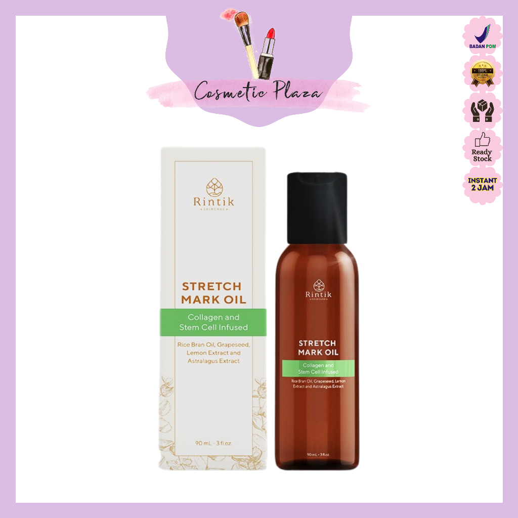 Jual RINTIK Skincare Stretch Mark Selulit StretchMark Bekas Luka Oil ...