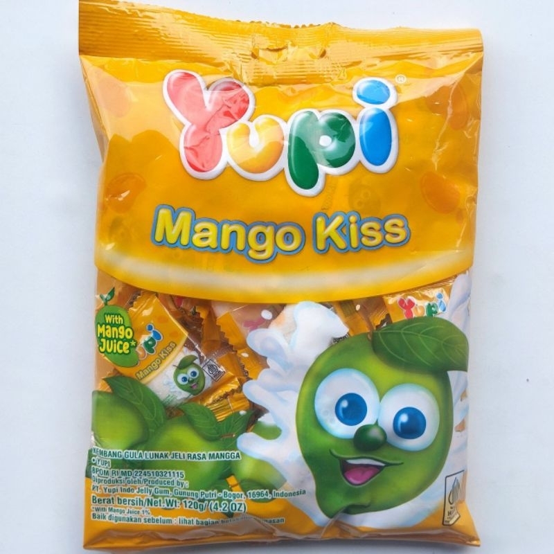 Jual Yupi Manggo Kiss Rasa Mangga 120 gr | Shopee Indonesia