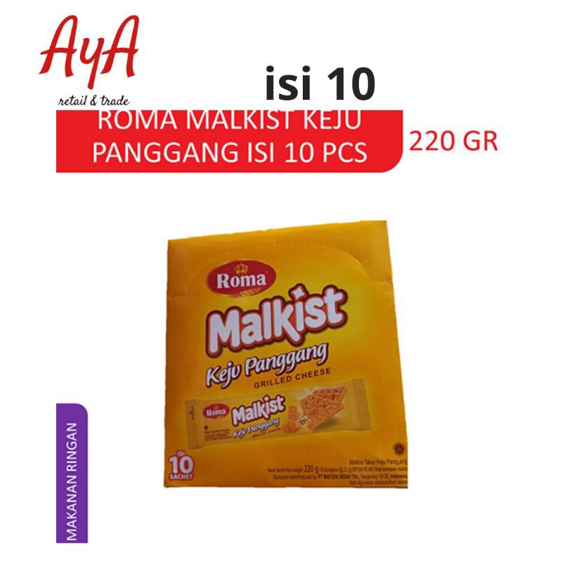 Jual Malkist Keju Panggang 220 G Box isi 10 Bungkus | Shopee Indonesia