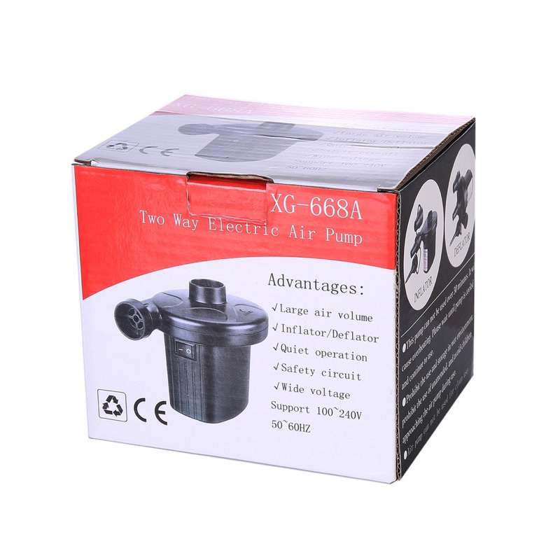 Jual POMPA LISTRIK AC ELECTRIC HT-196 || POMPA KASUR ANGIN || POMPA STERMAY BERKUALITAS | Shopee ...