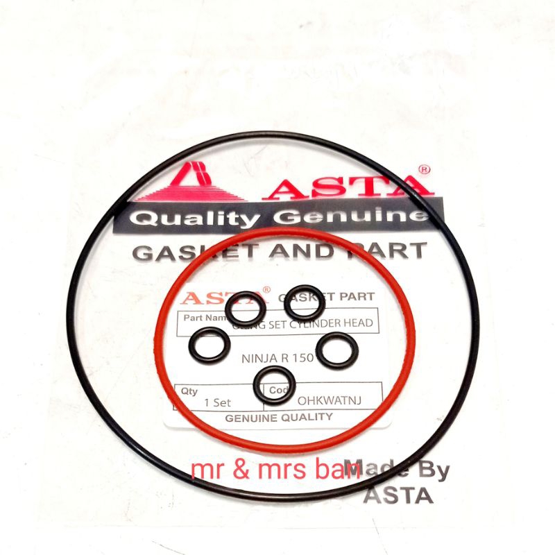 Jual oring head set cylinder head ninja 150 R ninja 150 RR asta ...