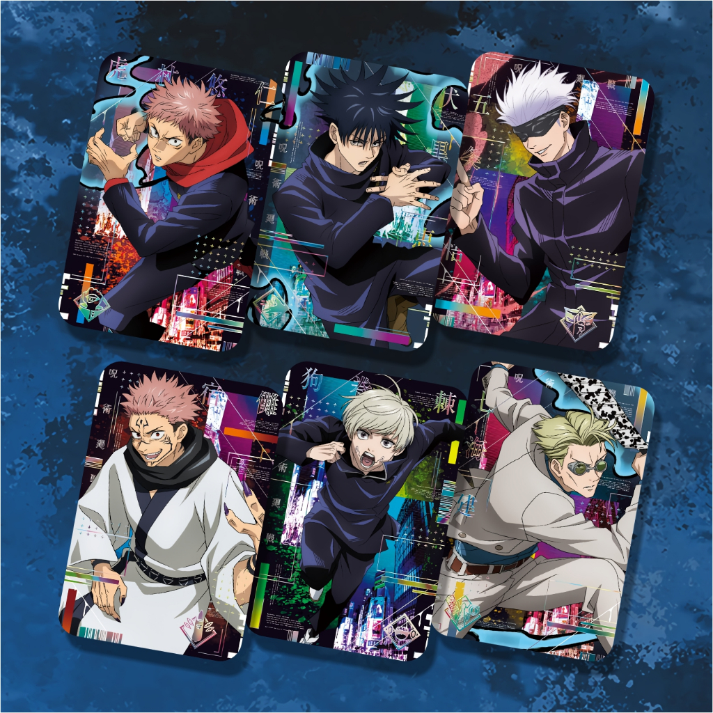 Jual Koleksi Photocard Anime Jujutsu Kaisen H - Itadori Fushiguro ...