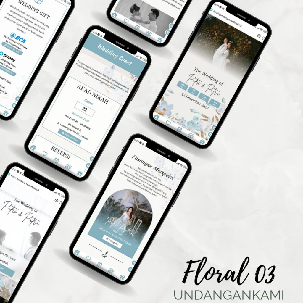 Jual [PROMO!!] Undangan Pernikahan Digital | Undangan Digital Website ...