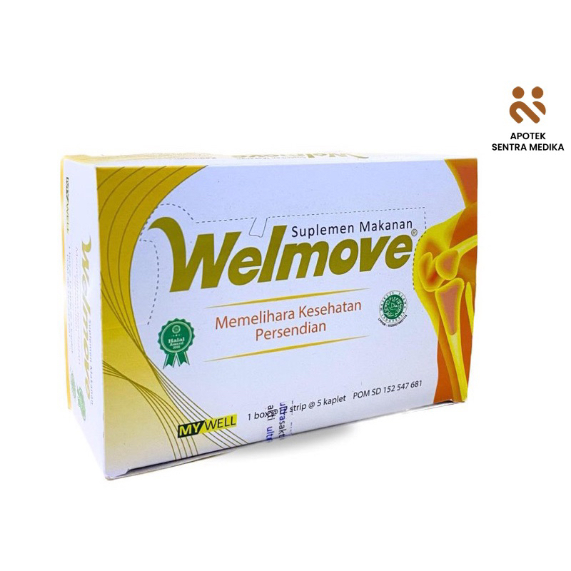 Jual WELMOVE ISI 5 / VITAMIN SENDI / VITAMIN TULANG | Shopee Indonesia