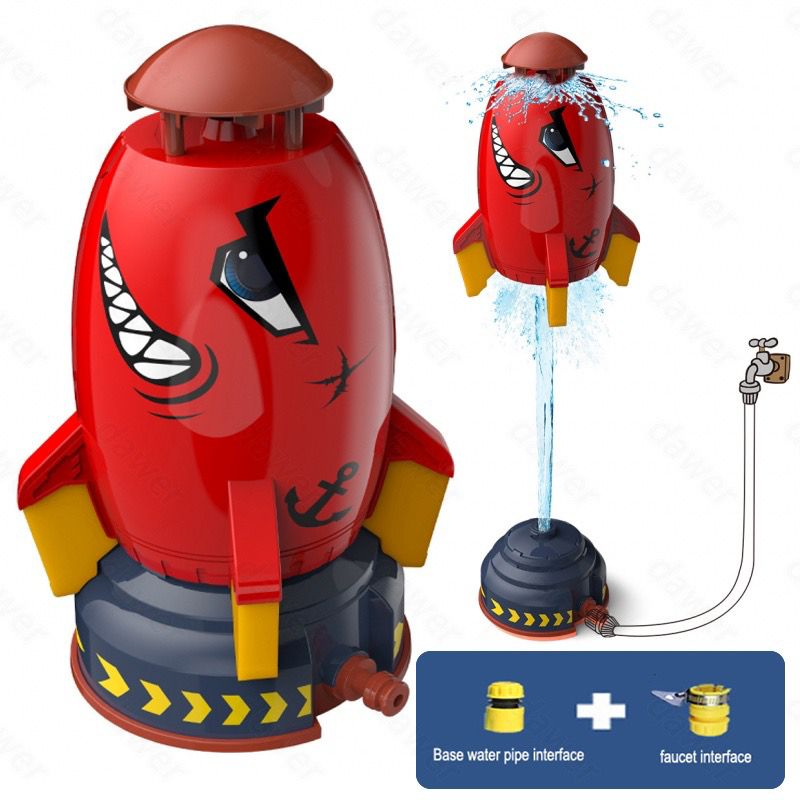 Jual Roket Air water Rocket Jet Sprinkler Roket Berputar Percikan Air ...