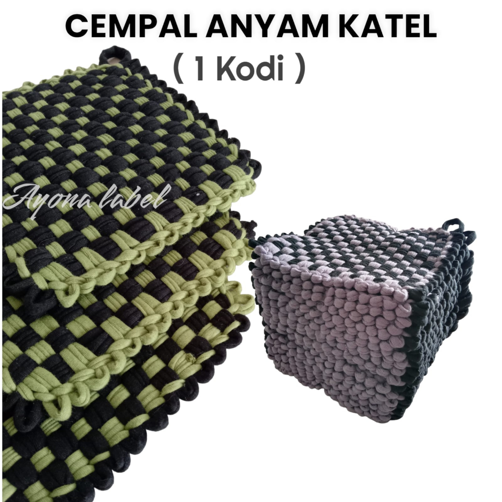 Jual Cempal katel isi 10 Lembar (Pcs) panci anti panas perlengkapan ...